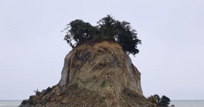 景勝地の軍艦島再び崩落 能登地震住民全く別物に 共同通信