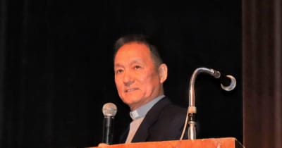 日本への思い強い 古巣神父が講演 長崎文献社フォーラム 長崎新聞