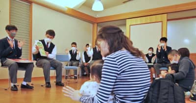 小さい子を助けられるように希望が丘特支の生徒 乳幼児と笑顔で交流 長崎新聞