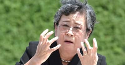 ろうあ者として初めて平和への誓い 山﨑榮子さん死去 長崎新聞