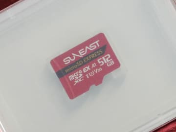 SUNEASTの512GB microSD Expressカードが発売、価格は19,980円 | チバテレ＋プラス