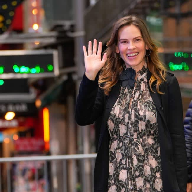 Hilary Swank hit with 'double the sickness' pregnant with twins ｜ BANG ...